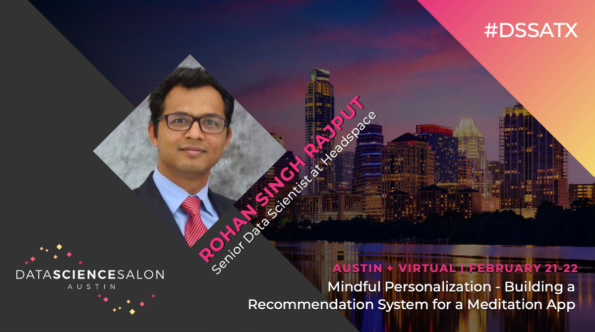 Rohan Singh Rajput - Data Science Salon
