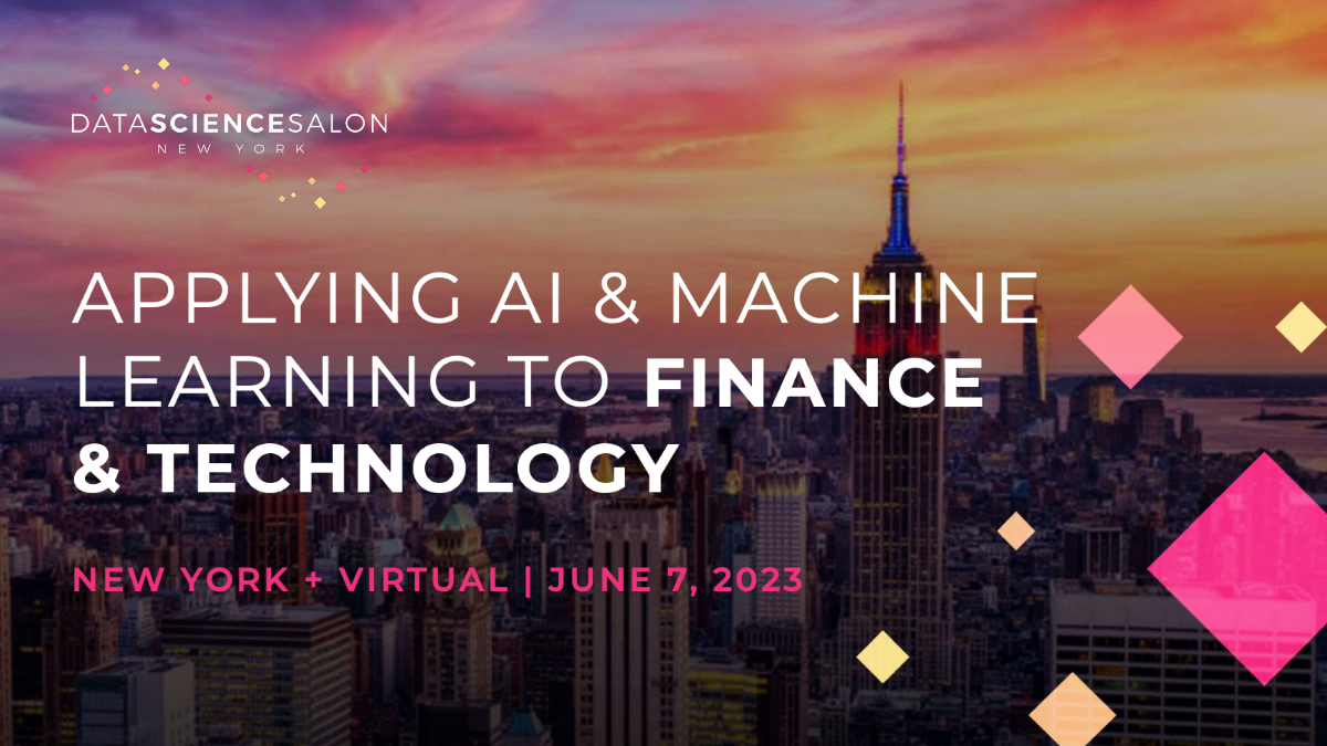 Schedule - Finance and Technology - Data Science Salon, NYC